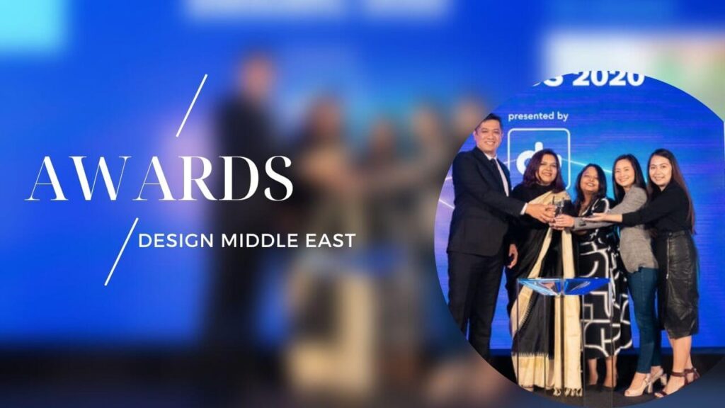DZ Design picks up two awards at Design Middle East Awards - DZDesign